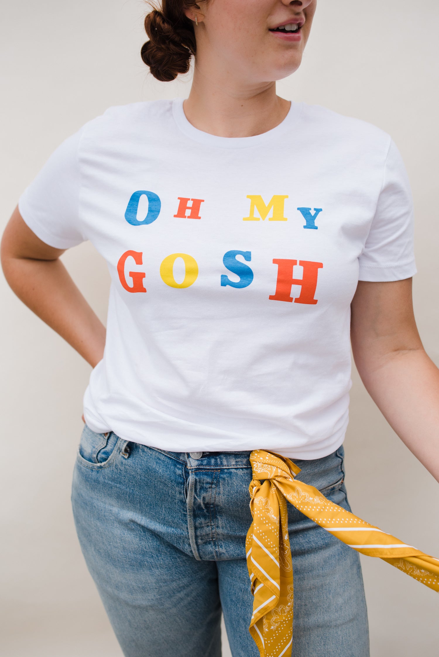 The Oh My Gosh T-Shirt | made in the USA graphic t-shirts – Nellie Taft